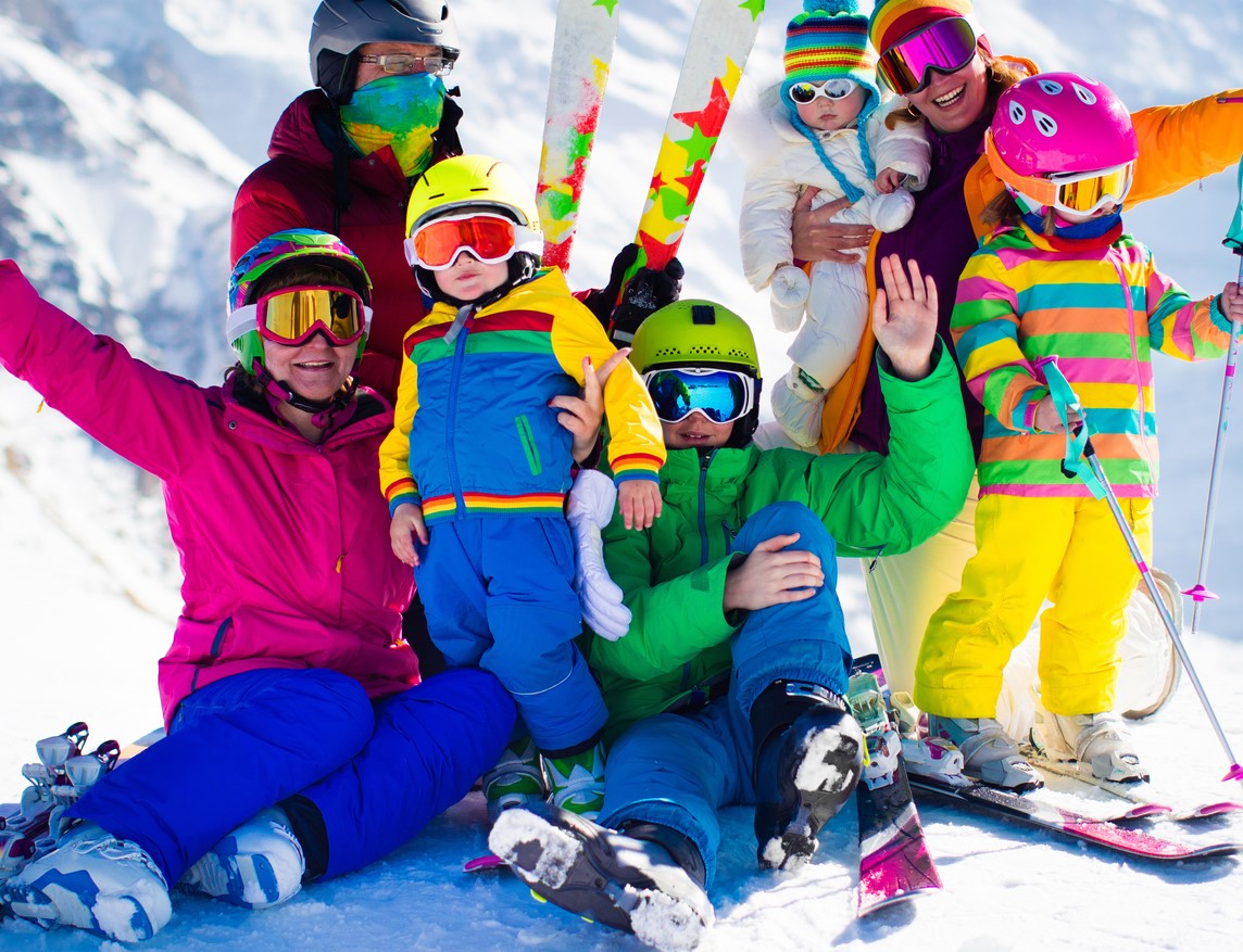 Family with kids in the mountains | Swain Resort